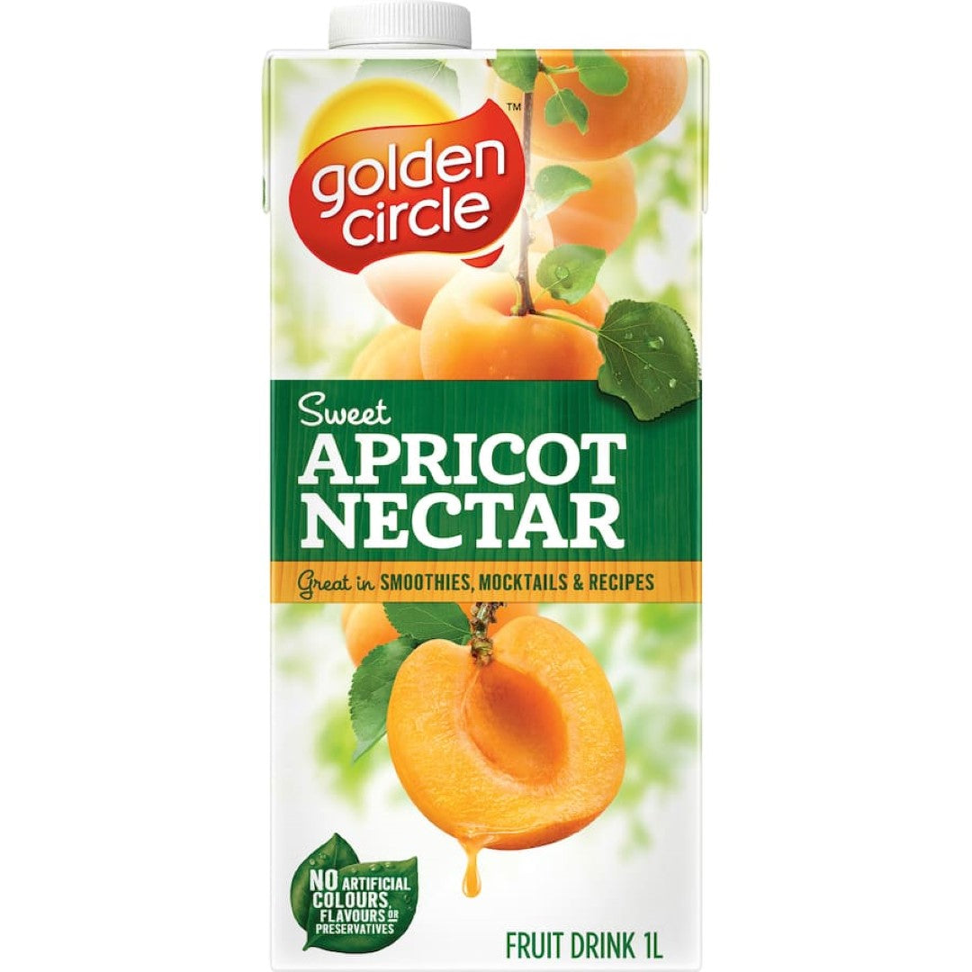 Golden Circle Apricot Nectar 1L - Delicious Fruit Drink – SmartfoxAU