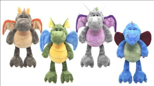 Drogo Dragon Set of 4: Colorful Fantasy Figurines for Decor – SmartfoxAU